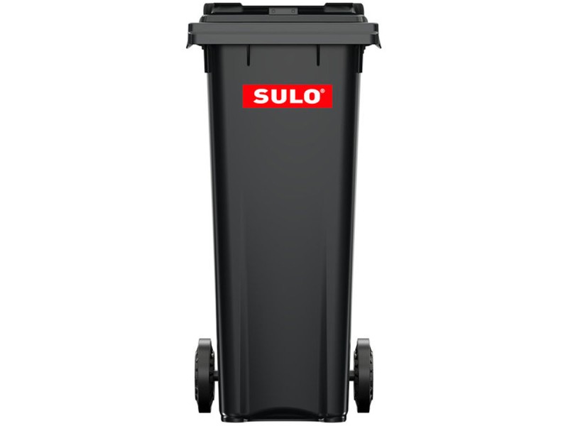 Conteneur poubelle 140L SULO | Bac roulant 2 roues EN 840